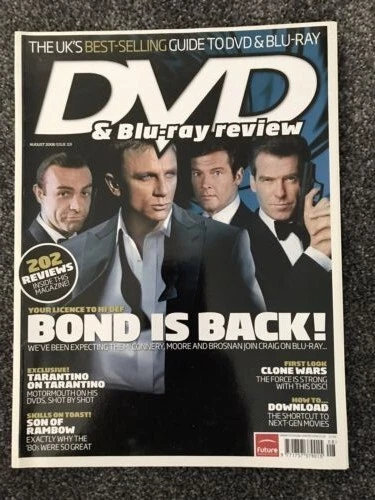 DVD & BLU Ray Review Magazine No 119 ( Bond ) Good Condition £2.95 ...
