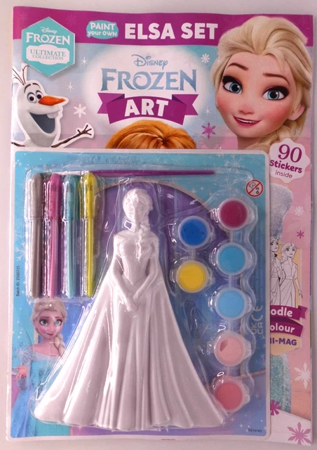 DISNEY FROZEN ULTIMATE Collection magazine #68 2025 ART: Paint your own ...