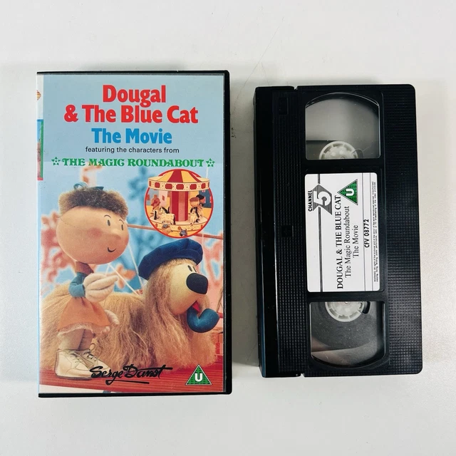 THE MAGIC ROUNDABOUT Dougal & The Blue Cat The Movie Classic VHS Video ...