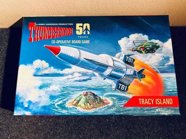 THUNDERBIRDS 50 YEARS Co-Operative board game TRACY ISLAND MUH50087TB £ ...