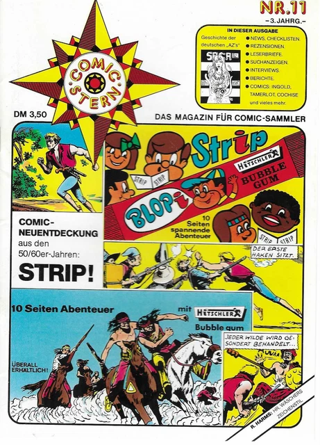 COMIC STERN DAS Magazin für Comic-Sammler Nr.11 / 1983 Norbert Dargatz ...