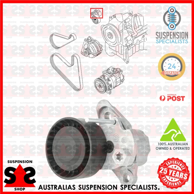 BELT TENSIONER, V-RIBBED Belt Suit VW Passat B8 (3G2, Cb2) 2.0 TSI ...