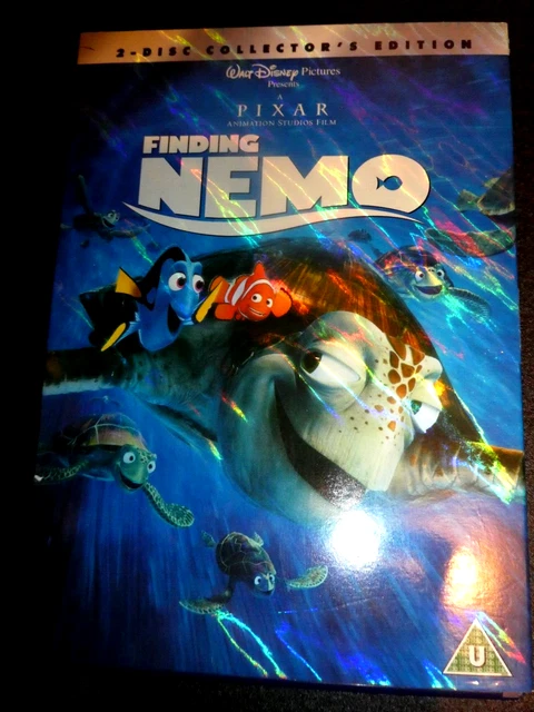 GENUINE DISNEY FINDING Nemo 2-Disc Collector's Edition Uk Reg 2 Dvd ...