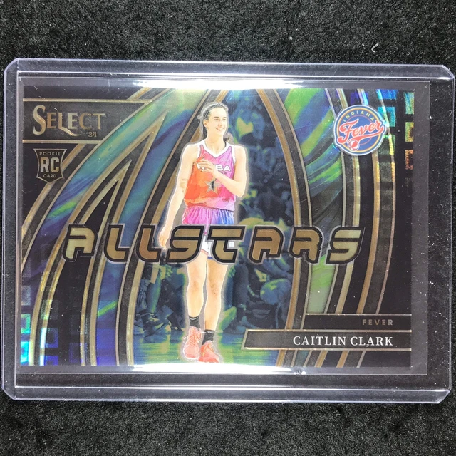 2024 SELECT WNBA CAITLIN CLARK All Stars Rookie Black Pandora 5/8 #15 ...