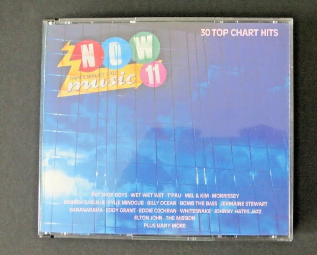 NOW THAT'S WHAT I Call Music 11 - Double CD Album 1988 original fat box ...