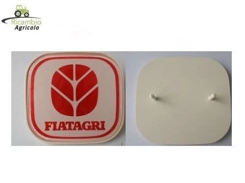 STEMMA LOGO TARGHETTA Fiatagri Per Trattore Fiat 80/90 100/90 110/90 ...