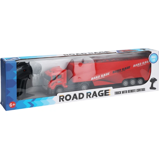 REMOTE CONTROL TRUCK Lorry X Large European RC Truck Yellow / Red scale ...