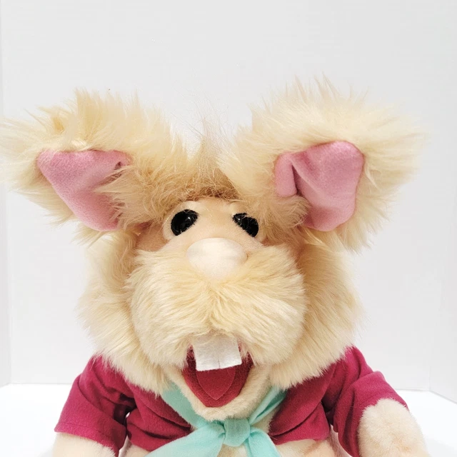 VTG BEAN BUNNY Muppet Vision 3D Jim Henson Disney Plush Large 13" Bunny ...