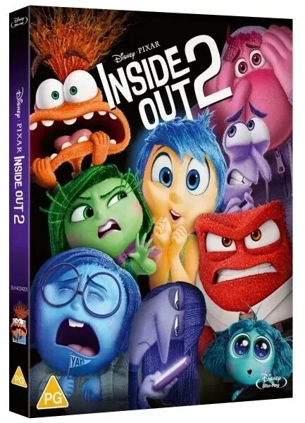 DISNEY PIXAR'S INSIDE OUT 2 (DVD, 2024) NEW PRE-SALE PRE - ORDER SHIPS ...