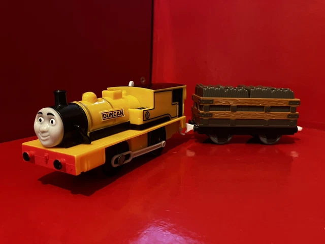 DUNCAN & SLATE Car Trackmaster Motorized Battery Train Thomas & Friends ...