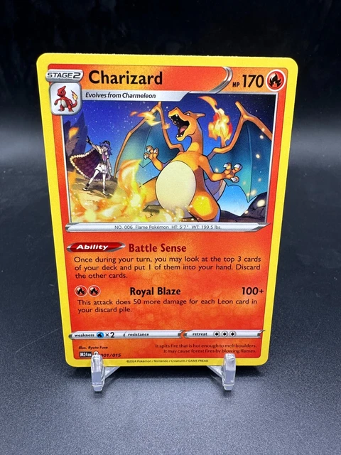 CHARIZARD 2025 U.S. McDonald’s Happy Meal Pokemon Promo Card M24 en D ...