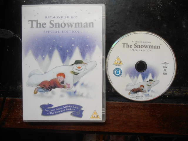 THE SNOWMAN SPECIAL Edition [DVD] Raymond Briggs Region 2, 4 - Free ...