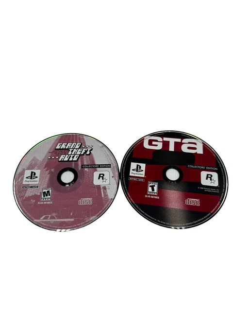 GRAND THEFT AUTO Collectors' Edition (Sony PlayStation 1) PS1 GTA ...
