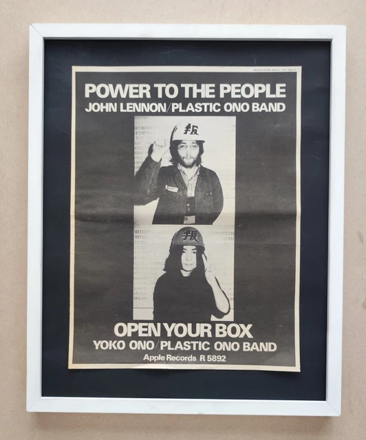 JOHN LENNON/PLASTIC ONO Band-Power to the people Original UK Press ...