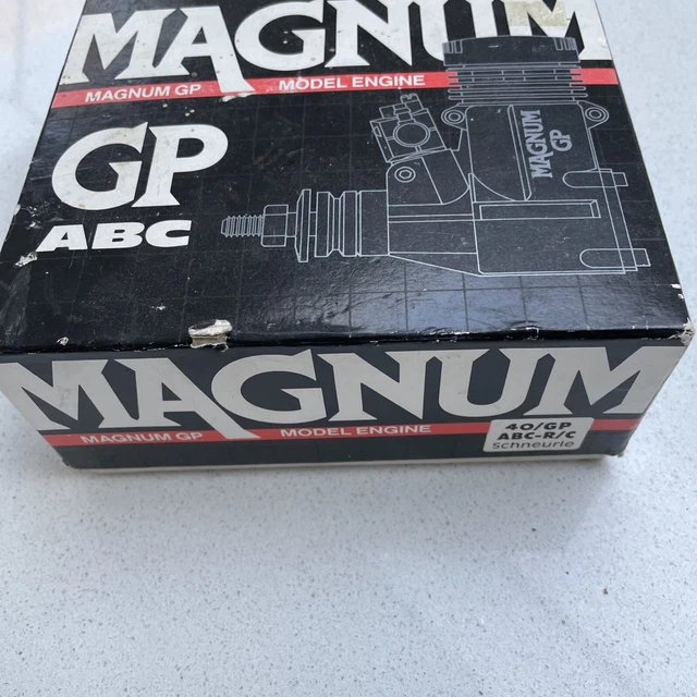 MAGNUM GP 40 two stroke model plane engine In Box £18.99 - PicClick UK