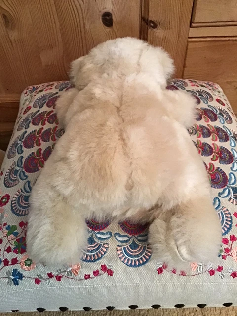 VINTAGE BROWN BEIGE Puppy Dog Hand Puppet Fluffy Soft Plush Toy 12" £24 ...