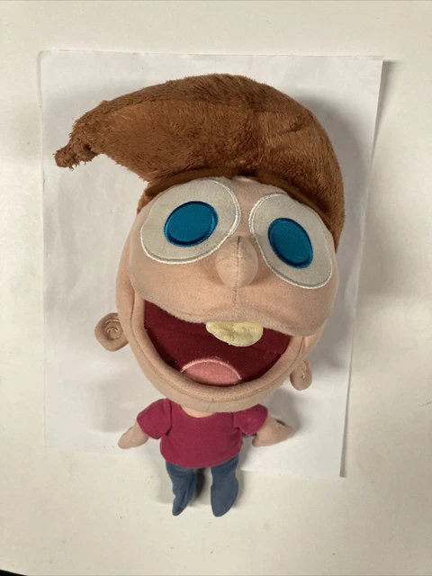 TIMMY TURNER 7&& Clásico Cabeza Grande Peluche Nicktoons Bastante ...