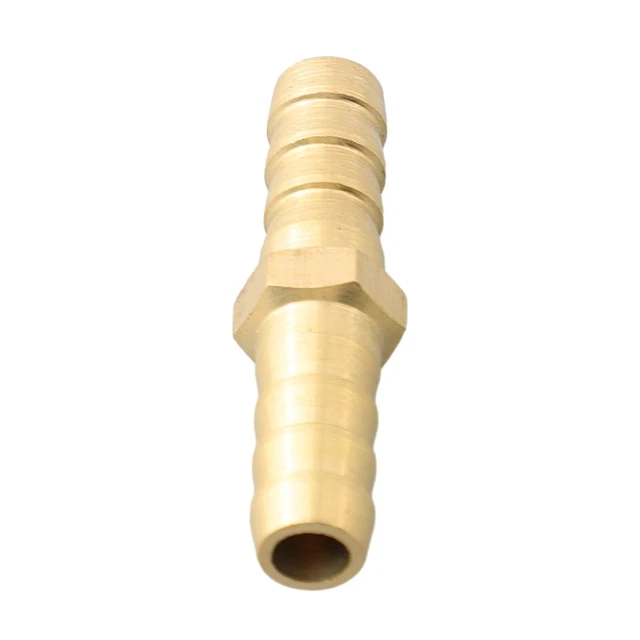 METAL BRASS HOSE Joiner Connector for Tubing Leak proof and Rust ...