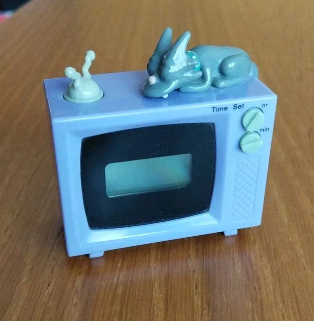 DIGITAL CLOCK OROLOGIO Digitale The Simpsons TV Palla di Neve Cat ...