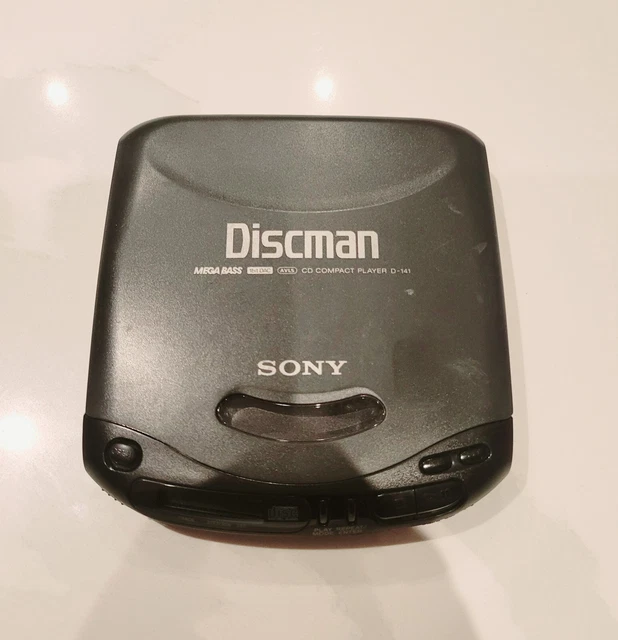 VINTAGE 1995 SONY DISCMAN CD Compact Player: Model D-141 - Tested ...