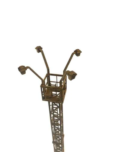 50FT YARD LAMP Lighting Tower Laser Cut For Oo Gauge 1:76 Model Railway ...