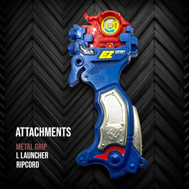 BEYBLADE ORIGINAL TAKARA EZ Grip Launcher Blue £44.99 - PicClick UK