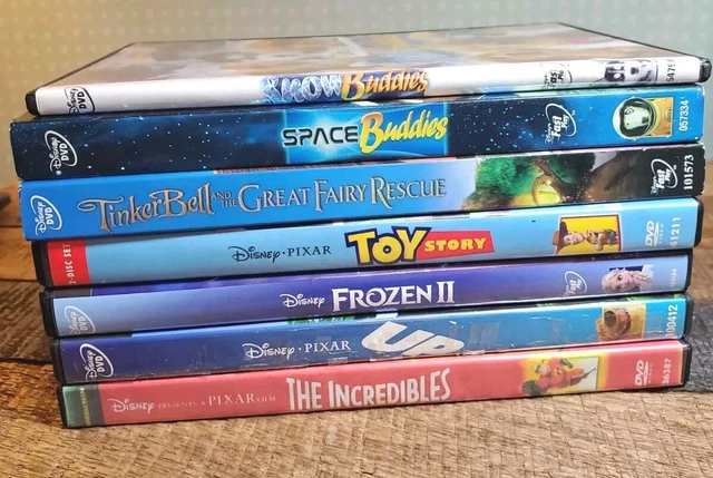 LOT OF 7 DVD Disney Childrens PG Family Movies - Toy Story,Frozen II ...
