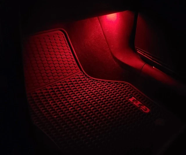 FORD FALCON FG LED Footwell light Kit RED Bright XT XR6 XR8 G6 G6E FPV ...