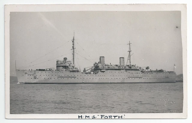 HMS FORTH SUBMARINE Depot Ship Royal Navy RP PC EUR 11,95 - PicClick DE