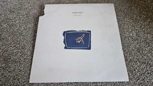 CHRIS REA 12& Que Sera 4 Track Vinyl 1987. Cover Torn. £1.16 - PicClick UK