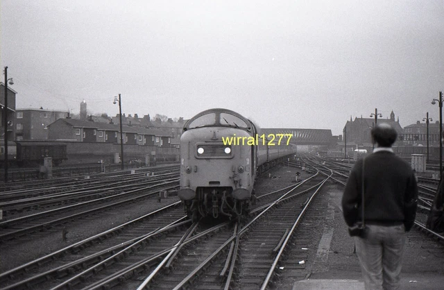 ORIGINAL RAILWAY PHOTOGRAPHIC negative Class 55 55020 ???? and ??? at ...
