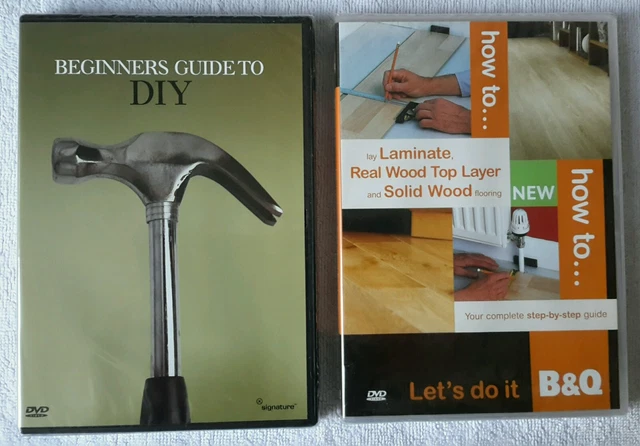 BEGINNERS GUIDE TO DIY DVD + How To Lay Laminate Real Wood Top Layer B ...