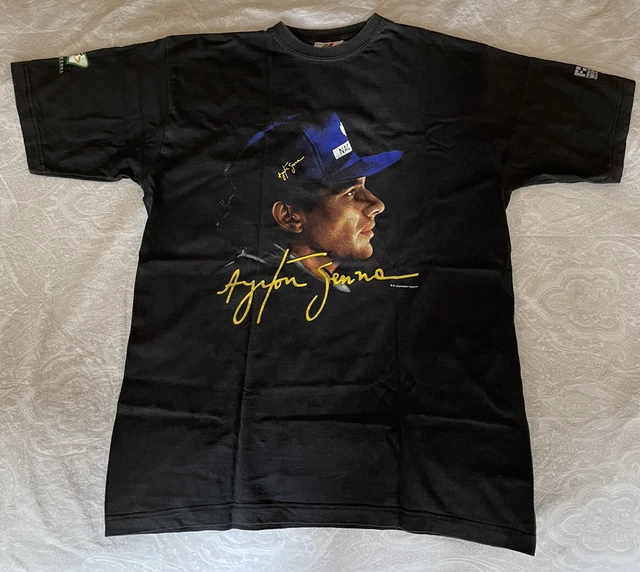 VINTAGE AYRTON SENNA Foundation Formula 1 World Championship T-shirt ...