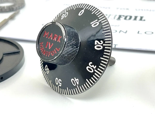 CHUBB SAFE LOCK Manifoil MKIV MK4 Combination Locks 1982-2005 British ...