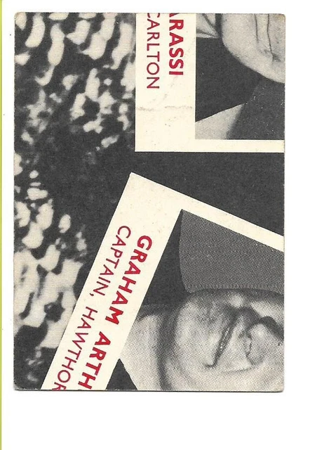 1966 SCANLENS * Jim Forsyth * Essendon * 57/72 $25.50 - PicClick AU