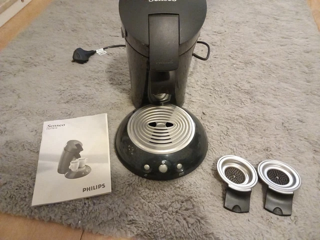 PHILIPS SENSEO MACCHINA da caffè nera HD7810 completa con supporto ...