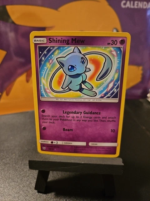 POKÉMON JCG SHINING Mew Shining Legends 40/73 Holo Shiny Holo Rare EUR 27,62 - PicClick FR