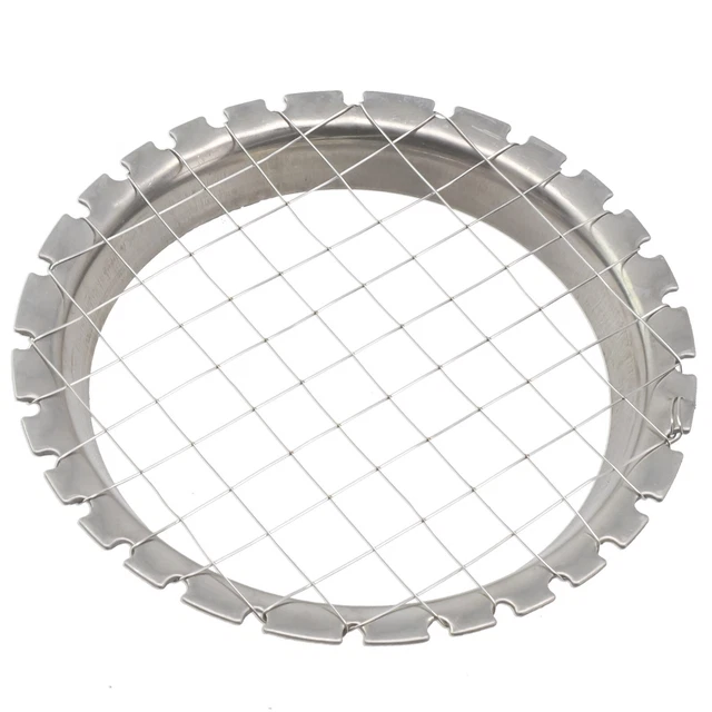 EASY TO USE Round Grid Cutter for Eggs Vegetables and Cheese Slice with ...