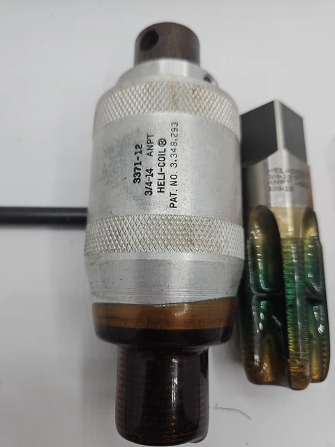 HELICOIL MASTER THREAD Reapair USA P/N 12P, 3/4-14 UNF Installation T/N ...