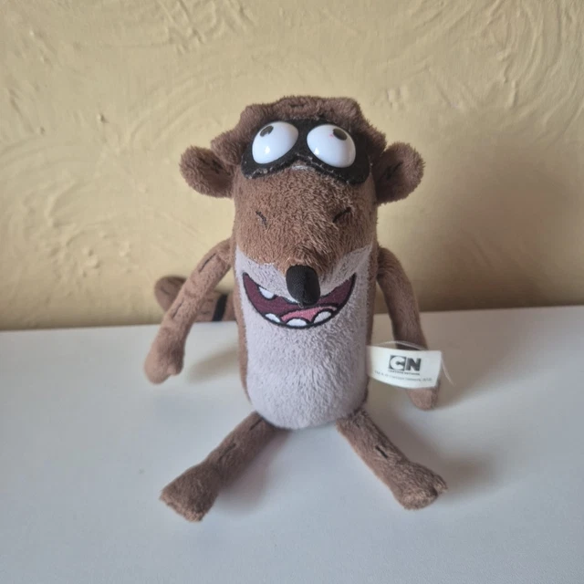 JAZWARES REGULAR SHOW Pull String Rigby Plush 9" (Doesn't Talk) £28.49 ...