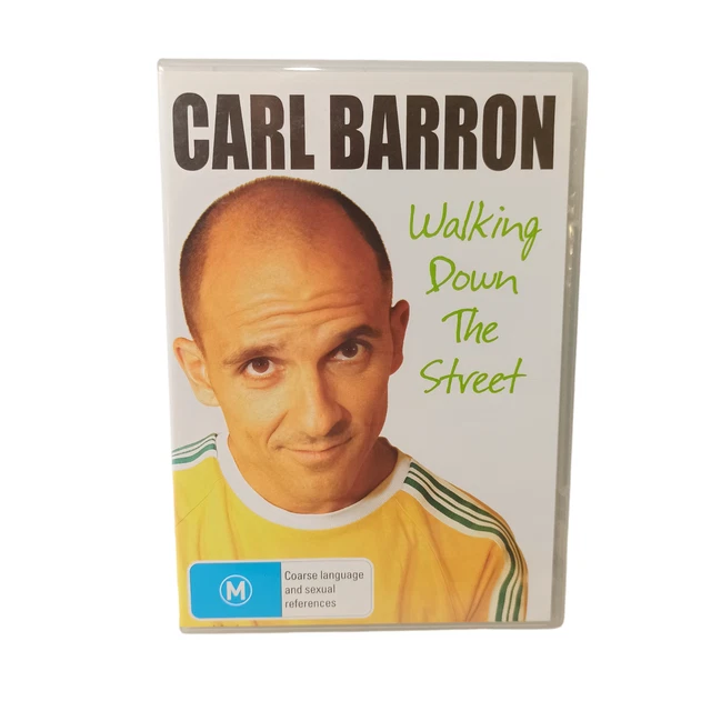 CARL BARRON WALKING Down The Street DVD Movie Australian Comedian Stand ...