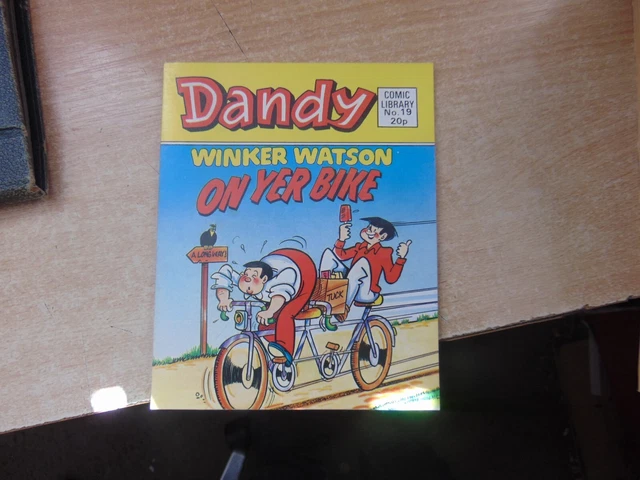 DANDY COMIC LIBRARY No 19 Winker Watson On Yer Bike £1.99 - PicClick UK