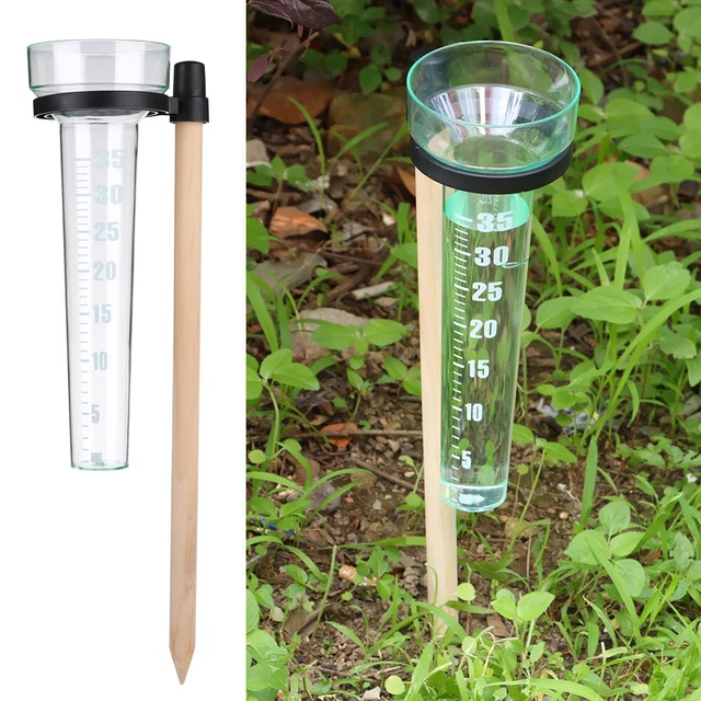 STAKE EASY-READ CONICAL Rainfall Rain Gauge Rain Measuring Cup Rain ...