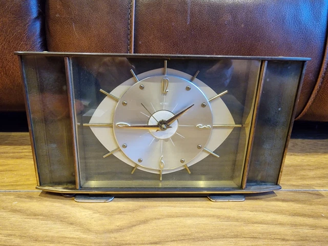 VINTAGE METAMEC ELECTRIC Desk Mantle Clock £44.99 - PicClick UK