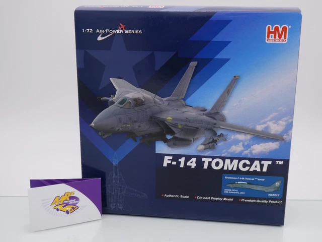 HOBBY MASTER HA5217 # Grumman F-14 Tomcat Anna US Navy 2001 1:72 RAR ab ...