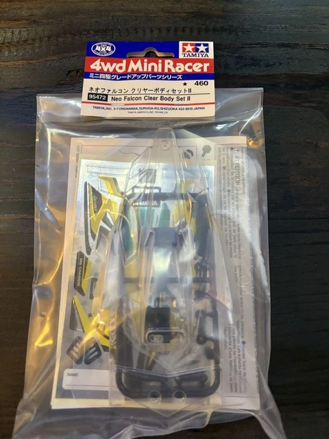 TAMIYA MINI 4WD Neo Falcon Polyca Clear Body Set - Gebraucht, 95472 EUR ...