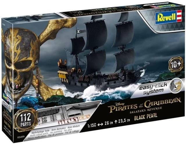 REVELL, BÂTEAU PIRATE Black Pearl PIRATES DES CARAÏBES à assembler et à ...