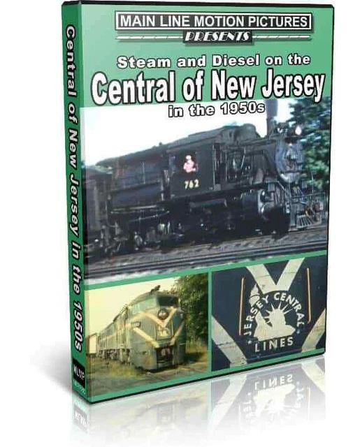 JERSEY CENTRAL STEAM and Diesel in the 1950s - Main Line Motion ...