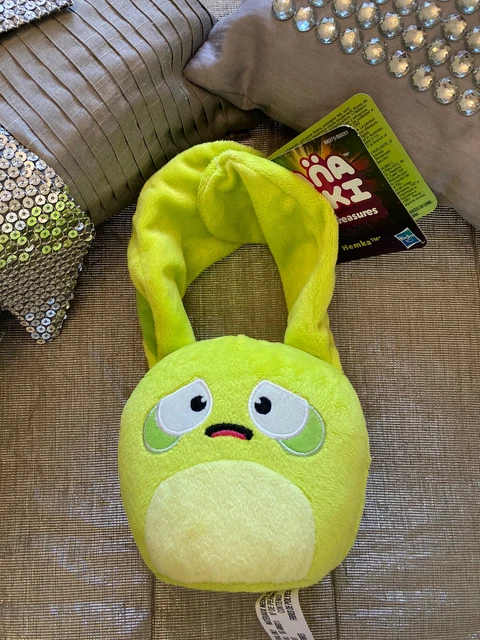 HASBRO HANAZUKI FULL Of Treasures Lime Green Hemka Scared Plüsch ...
