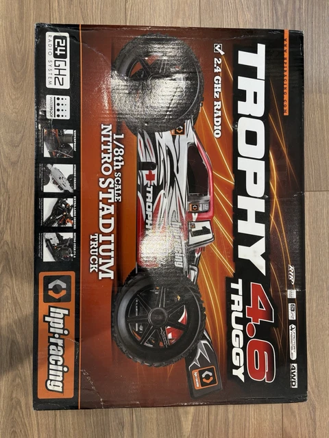 HPI TROPHY TRUGGY Flux Nitro 4.6 Rc £83.92 - PicClick UK